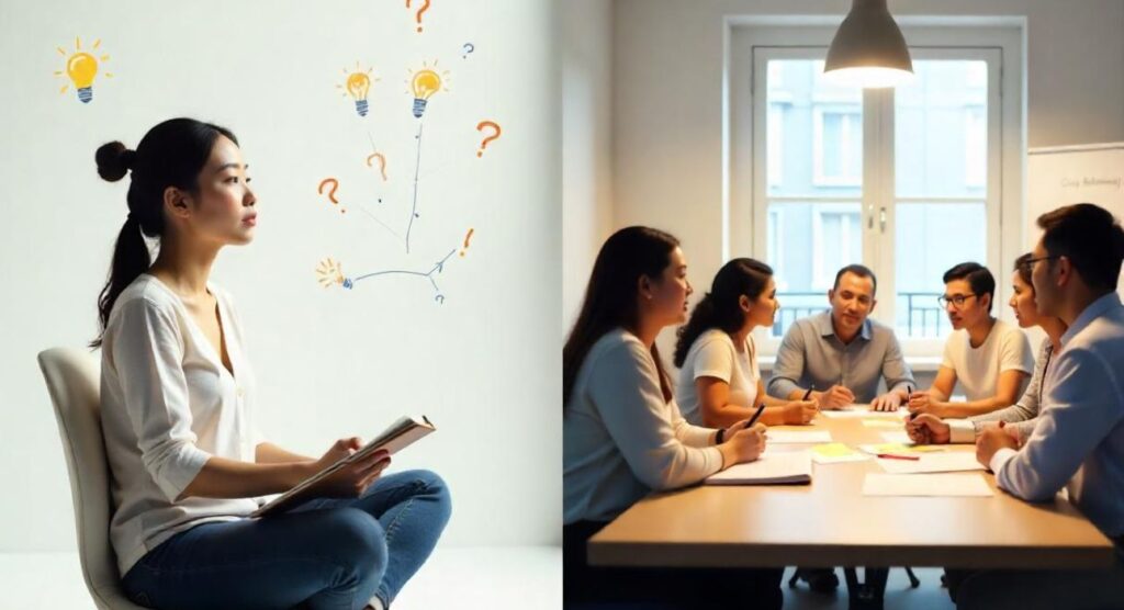Individual vs. Group Brainstorming: Which One Yields Better Ideas?